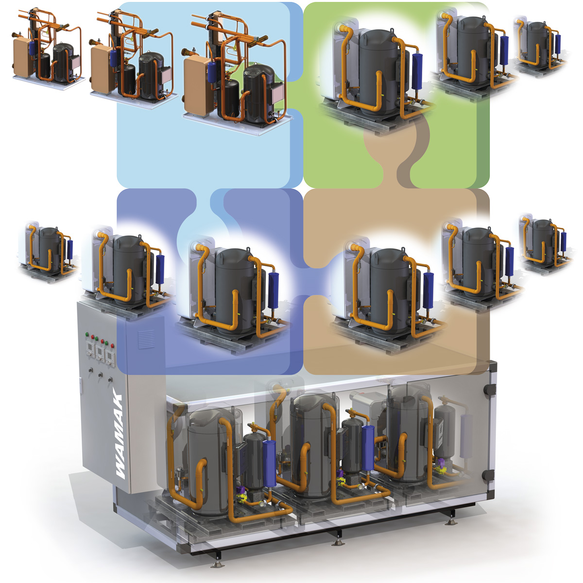 Heat pumps | WAMAK Heat Pump Systems